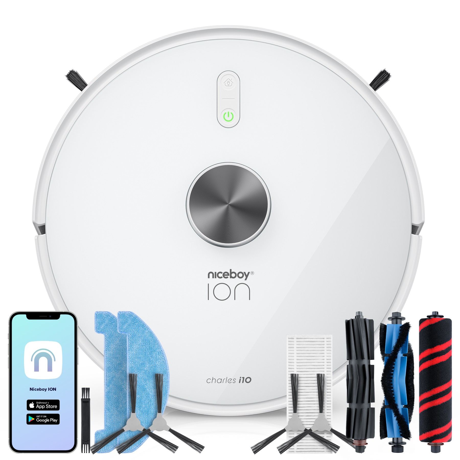 ION Charles i10 White | Niceboy