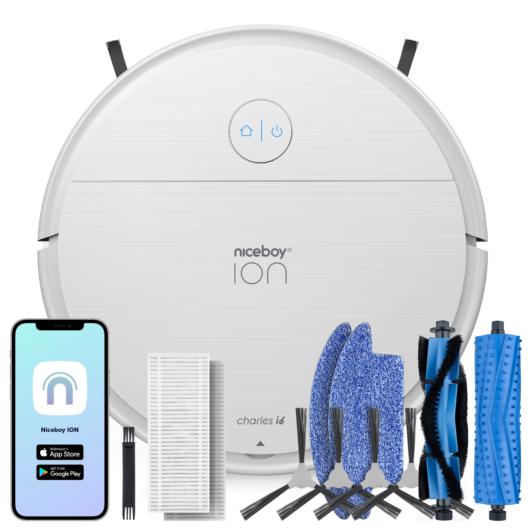 ION Charles i6 White | Niceboy