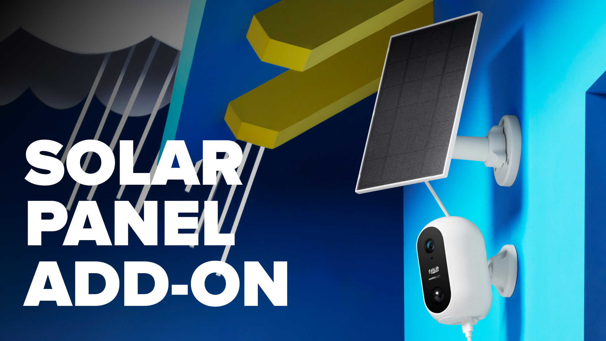 ION Guardian G2 Battery Solar Panel | Niceboy