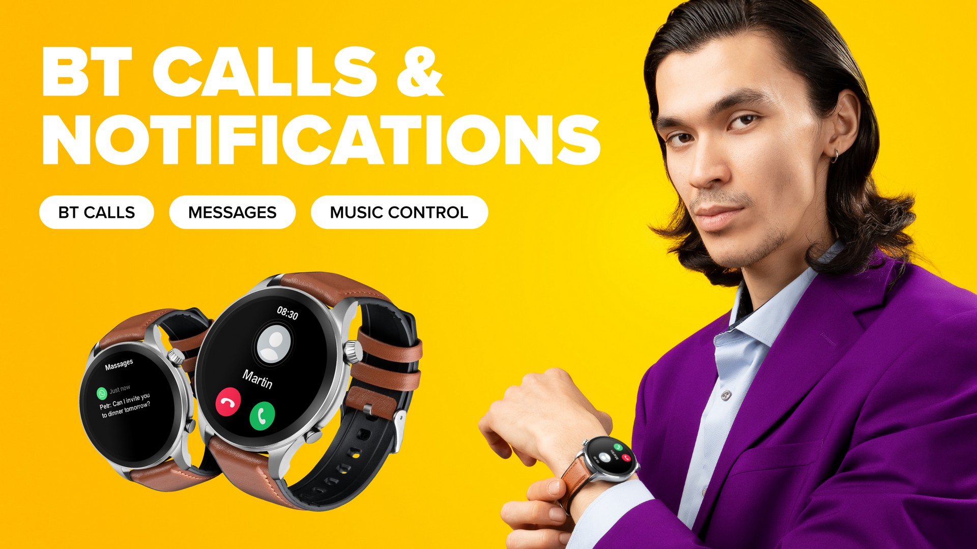 WATCH GTR 2 Obsidian Black | Niceboy