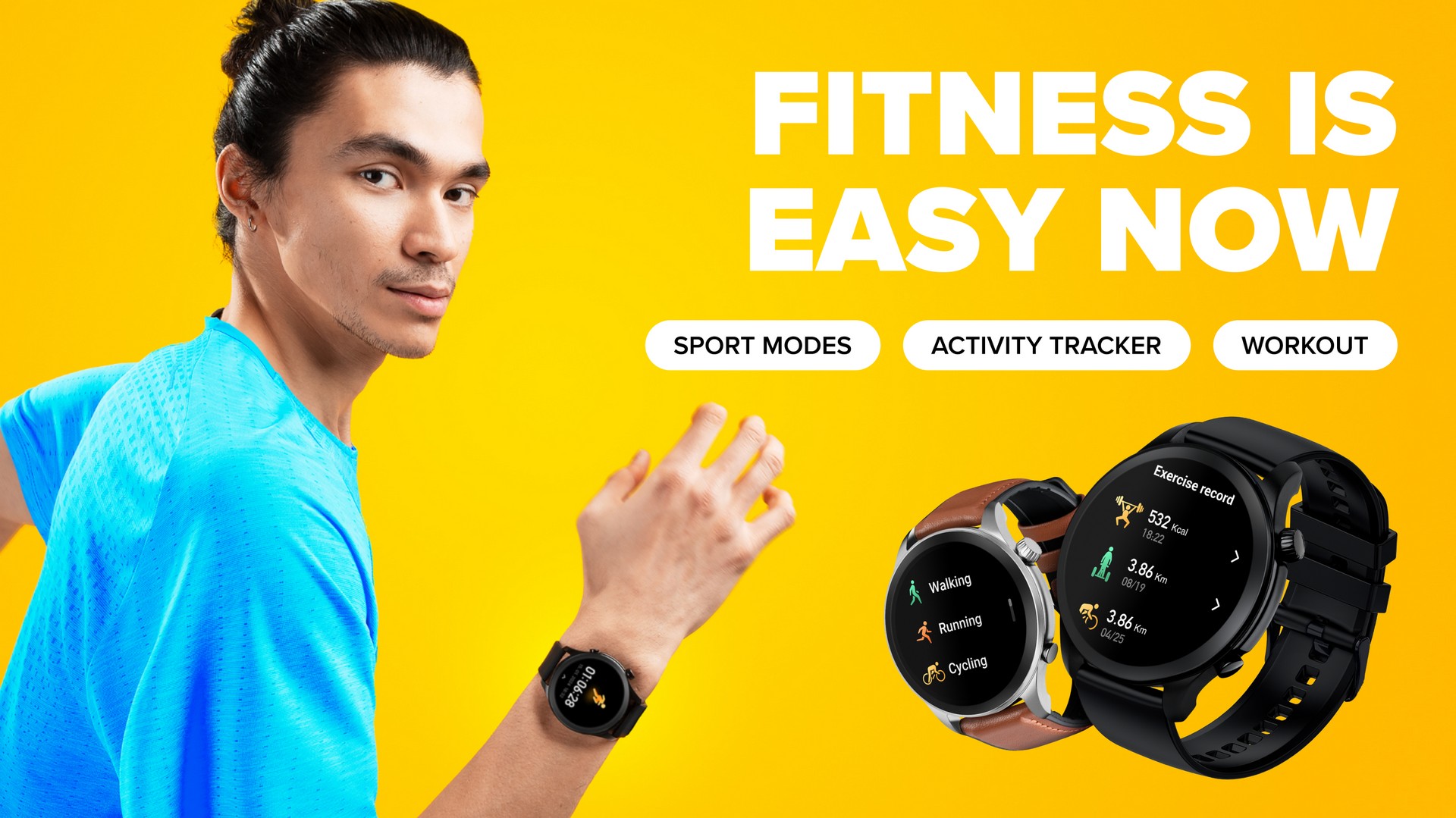 WATCH GTR 2 Obsidian Black | Niceboy